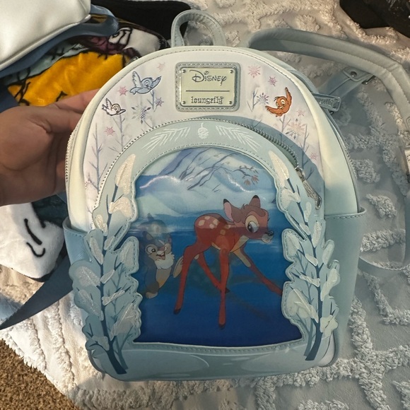 Loungefly | Bags | Loungefly Disney Bambi Blue Backpack | Poshmark